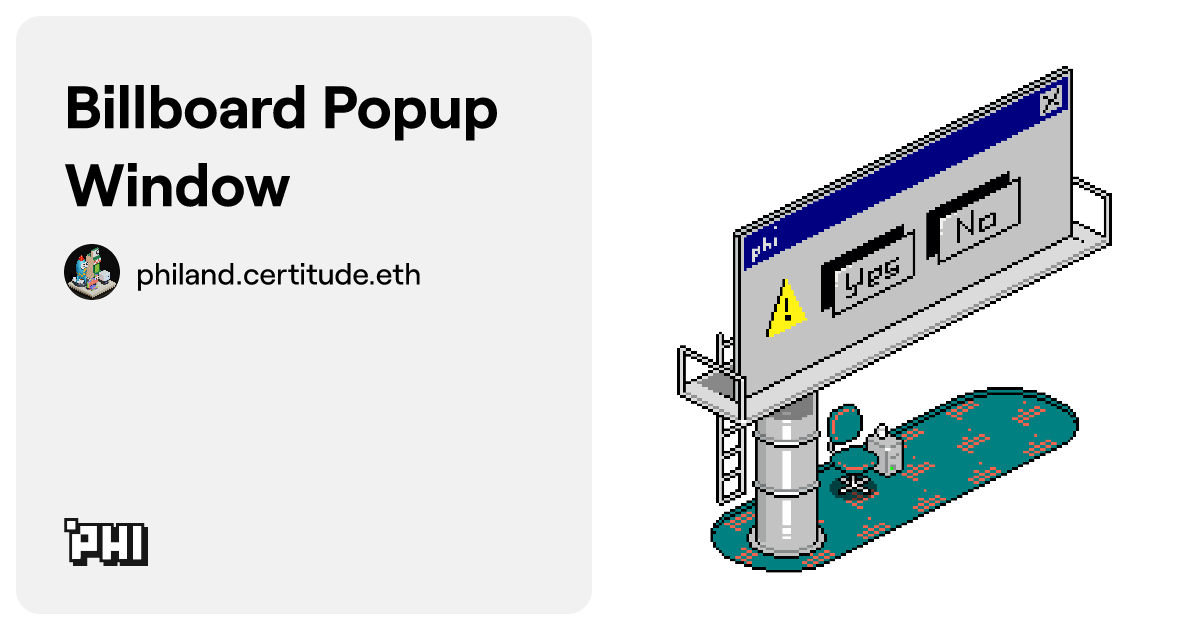 Billboard Popup Window | Phi
