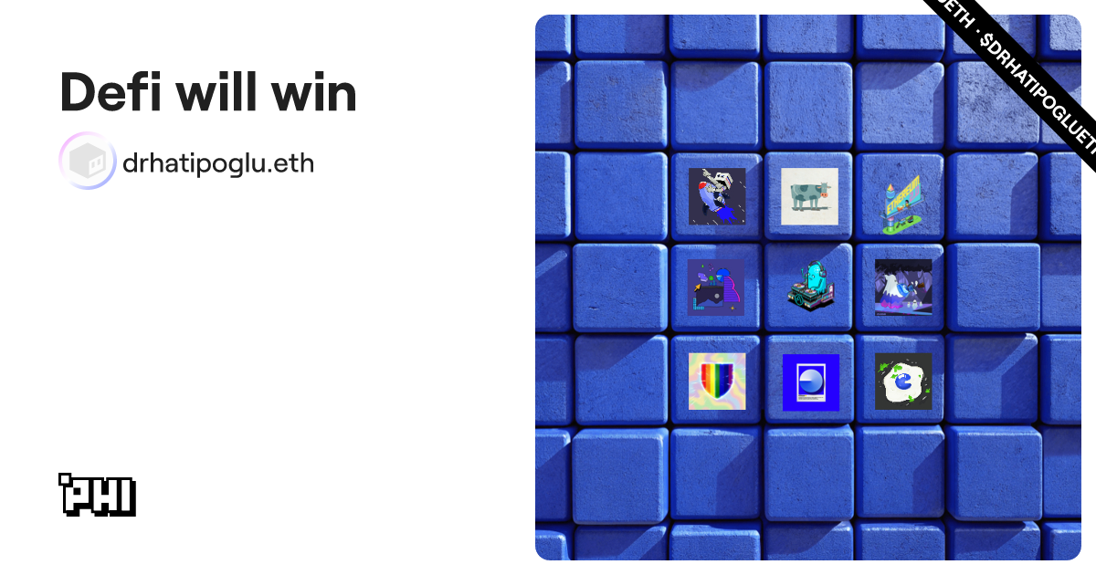 Defi will win | Phi